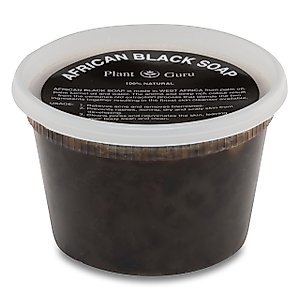 African Black Soap Paste 16 oz. / 1 lb. - 100% Raw Pure Natural From Ghana. Acne Treatment, Aids Against Eczema & Psoriasis, Dry Skin, Scars and Dark Spots. Great For Pimples, Blackhead.