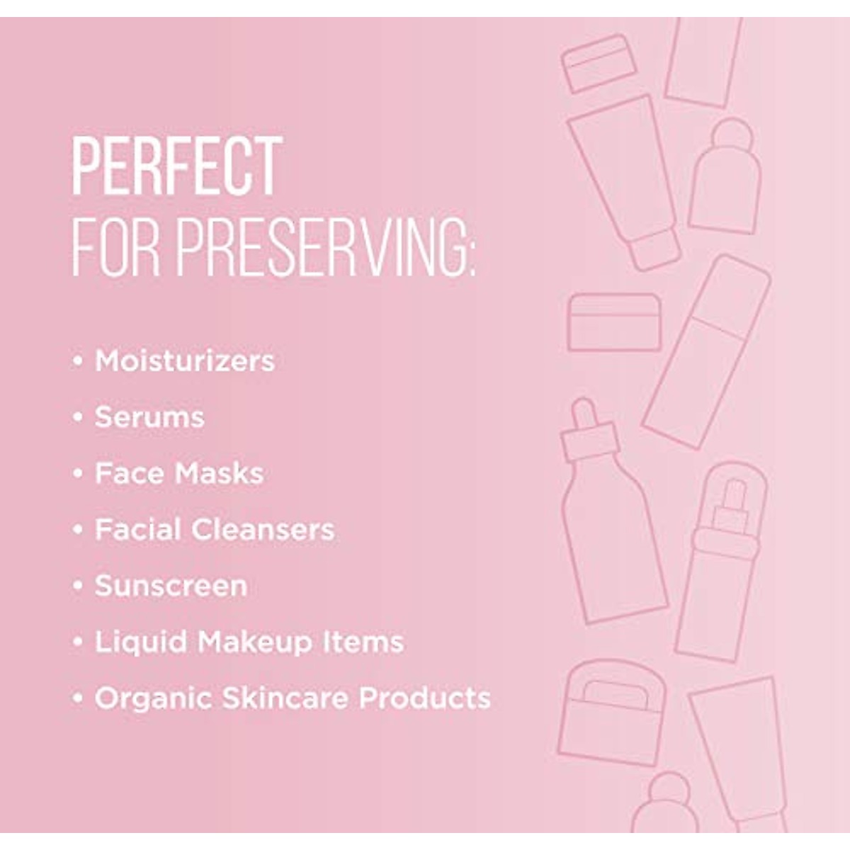 Chefman Portable Mirrored Beauty Fridge With LED Lighting 4 Liter Mini Refrigerator, Skin Care, Makeup Storage, w/Mirror & Light, Chill Serums And Face Masks, For Desktop Or Travel, Cool & Heat