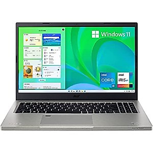 Acer 2023 Newest Aspire Vero 14" IPS FHD Slim Laptop, 12th Gen Intel 10-Core i5-1235U, 16GB LPDDR4X 1TB SSD, Thunderbolt 4, Fingerprint Reader, Backlit KB, Wi-Fi 6, HDMI, Windows 11, 3in1 Accessories