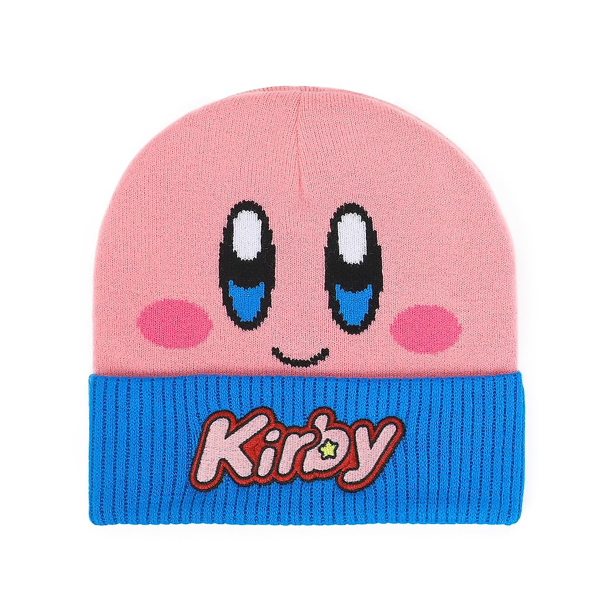 Kirby Youth Cuffed Beanie and Matching Gloves Set Multicolored