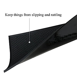 Vesul Front Row Door Organizer Compatible with Ford Explorer 2011 2012 2013 2014 2015 Armrest Storage Tray Phone Container Handle Pocket ABS Tray Insert Glove Pallet