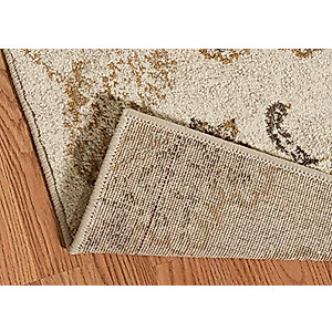 United Weavers Bridges Via Vicosa Linen 10x13 9'10" X 13'2" Area Rug, 9' 10" x 13' 2" (Model: 3001 00197 1013)