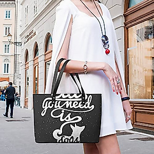 Womens Handbag Dog Leather Tote Bag Top Handle Satchel Bags For Lady