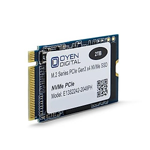 Oyen Digital 2TB M.2 2242 NVMe PCIe 3D TLC SSD Solid State Drive