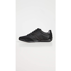 Hugo Boss BOSS Men's Saturn Sneakers, Black, 10 Medium US