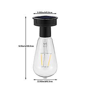 pearlstar Replacement Top with Bulb for Solar Lights Lanterns