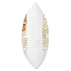 K-POP clothing and KPOP merch for kpop fans Powered by K-Pop and Bubble Boba Tea-Kpop Throw Pillow, 16x16, Multicolor