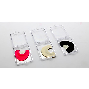 Clear Hinged Plastic Box 1 5/8" L x 2 1/8" W x 3/8" H - 50 Pieces Per Pack