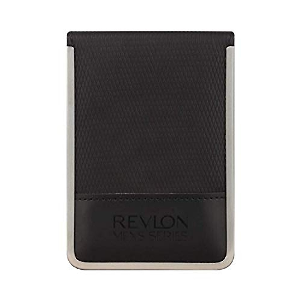 Men's Grooming Kit by Revlon, Nail Clipper, Safety Grooming Scissors, Nail File & Tweezers, High Precision Hair Removal Tools, Stainless Steel (Pack of 1)