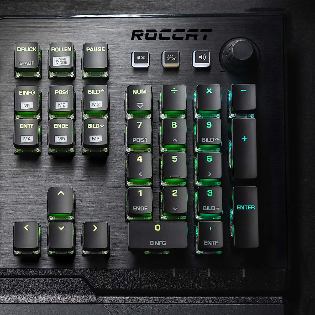 ROCCAT VULCAN 121 AIMO RGB MECHANICAL GAMING KEYBOARD RED SWITCH ROC-12-671-RD
