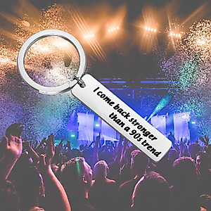 WSNANG Singer Music Wilow Lyrics Inspired Gift I Come Back Stronger Than a 90s Trend Singer Fans Gift (90s Trend KC)