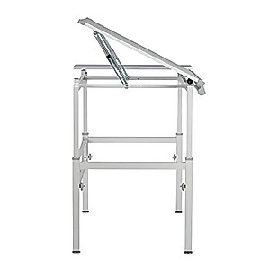 Studio Designs Graphix II Workstation - White/Gray 10211