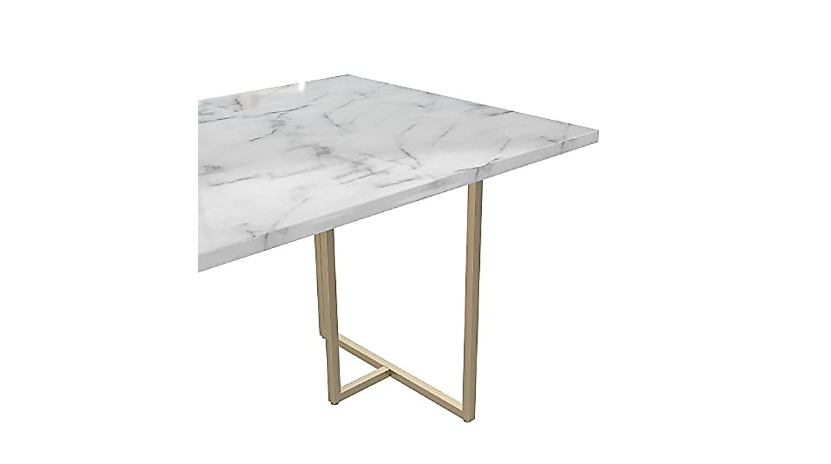 CosmoLiving Astor Dining Table - Modern & Versatile 64" Table