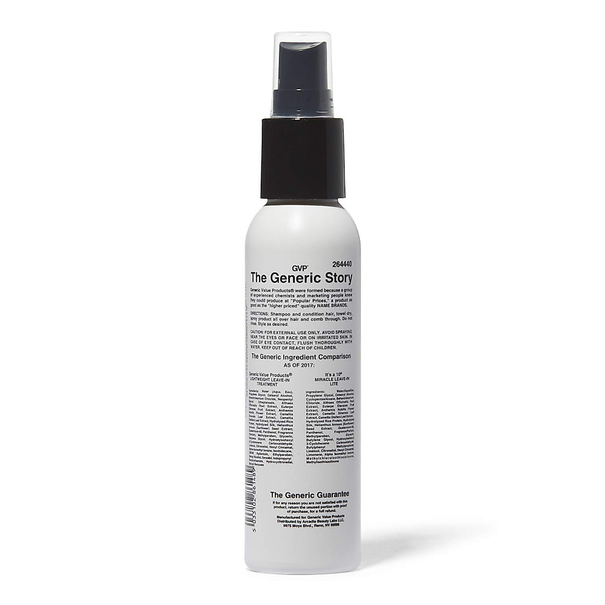 Generic Value Products Lightweight Leave-In Treatment Compare to 10 Miracle Leave-In Lite