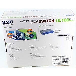 SMC Networks SMCFS8 10/100Mbps Unmanaged 8-Port Compact Switches