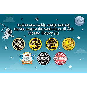 Lulu Jr. Illustory Book Making Kit, Multicolor