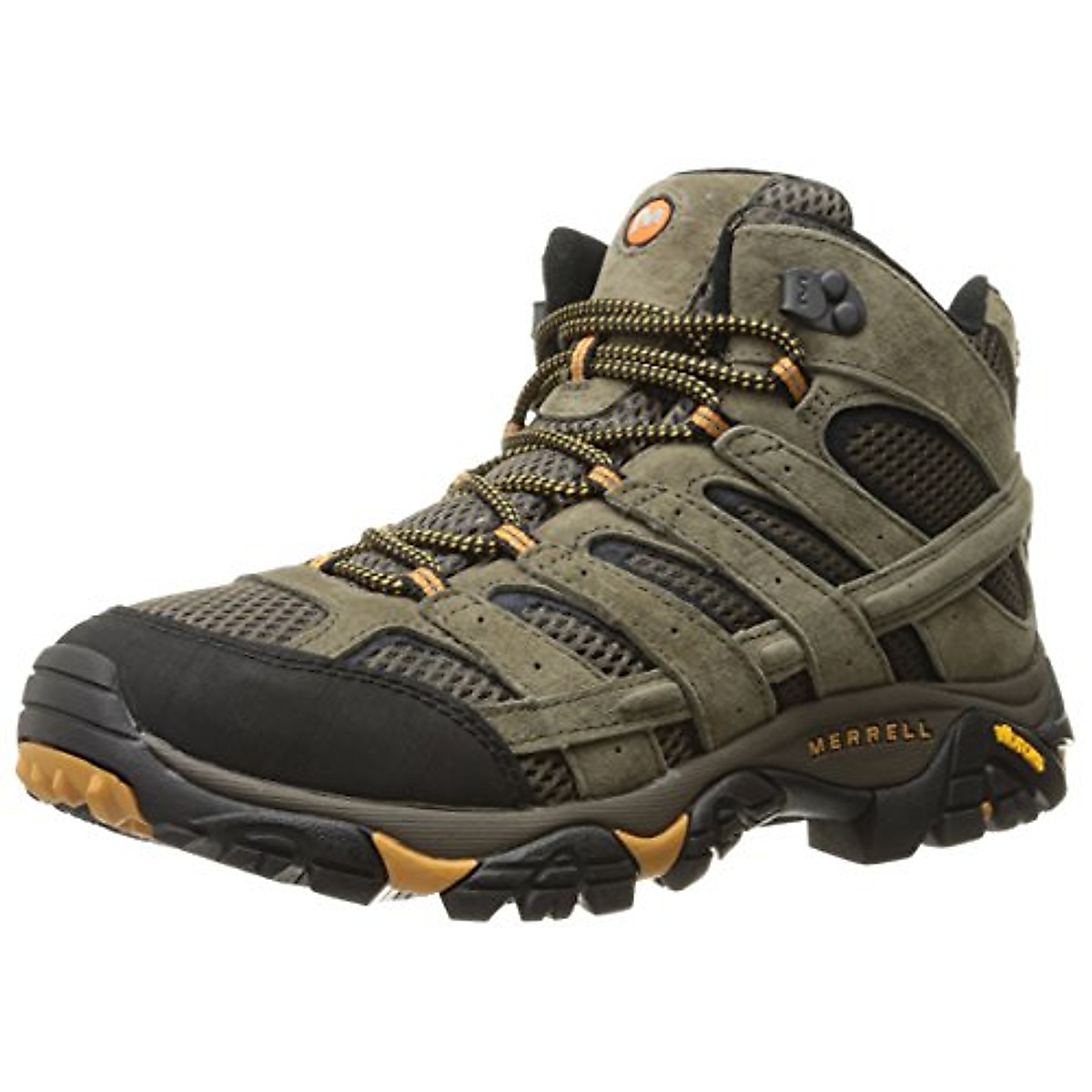 Merrell Men's Moab 2 Vent Mid Hiking Boot, Walnut, 13 M US