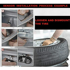 Autel TPMS Sensors 2in1 MX-Sensor 315MHz + 433MHz Press-in Tire Pressure Monitor System Sensor OE-Level TPMS Sensor Programmable by Autel TPMS Tool with TS408 TS508WF TS601, (Metal Stem Set of 16)