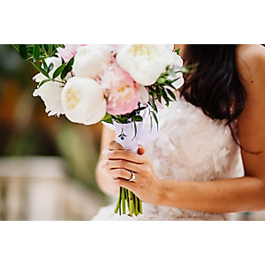 an Angel for The Bride Charm Wedding Day Gift Bouquet Charm Something Blue