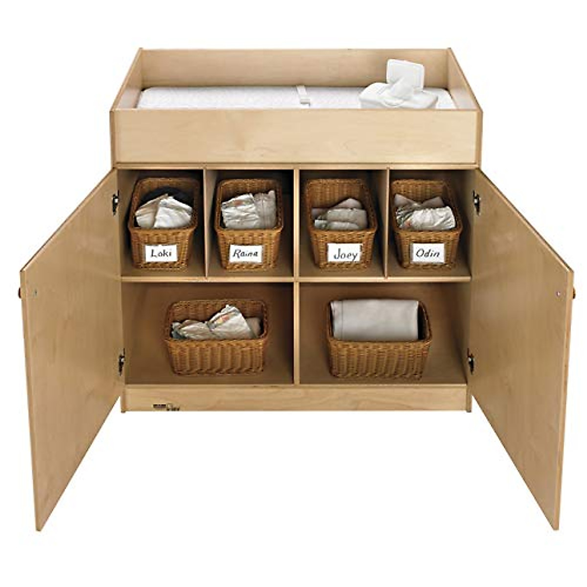 Childcraft 1491242 Changing Table, 40 x 20 x 36 Inches Height,20 Inches Width,40 Inches Length,Natural Wood