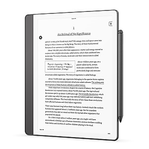 New Amazon Kindle Scribe Premium Pen, Sleek Stylus Design with Improved Eraser - Tungsten