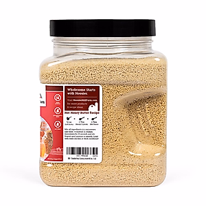 Hoosier Hill Farm Granulated Honey Crystals, 1.5LB (Pack of 1)