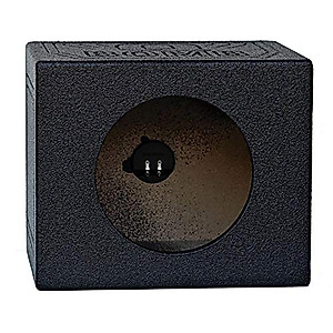 Q Power QBOMB 10" Sealed Car Subwoofer Sub Box Enclosure | QBOMB10S Single