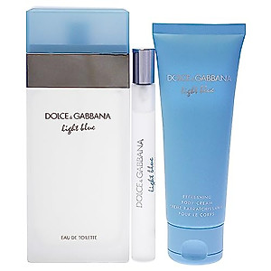 Dolce & Gabbana LIGHT BLUE GIFT SET, 3 Count