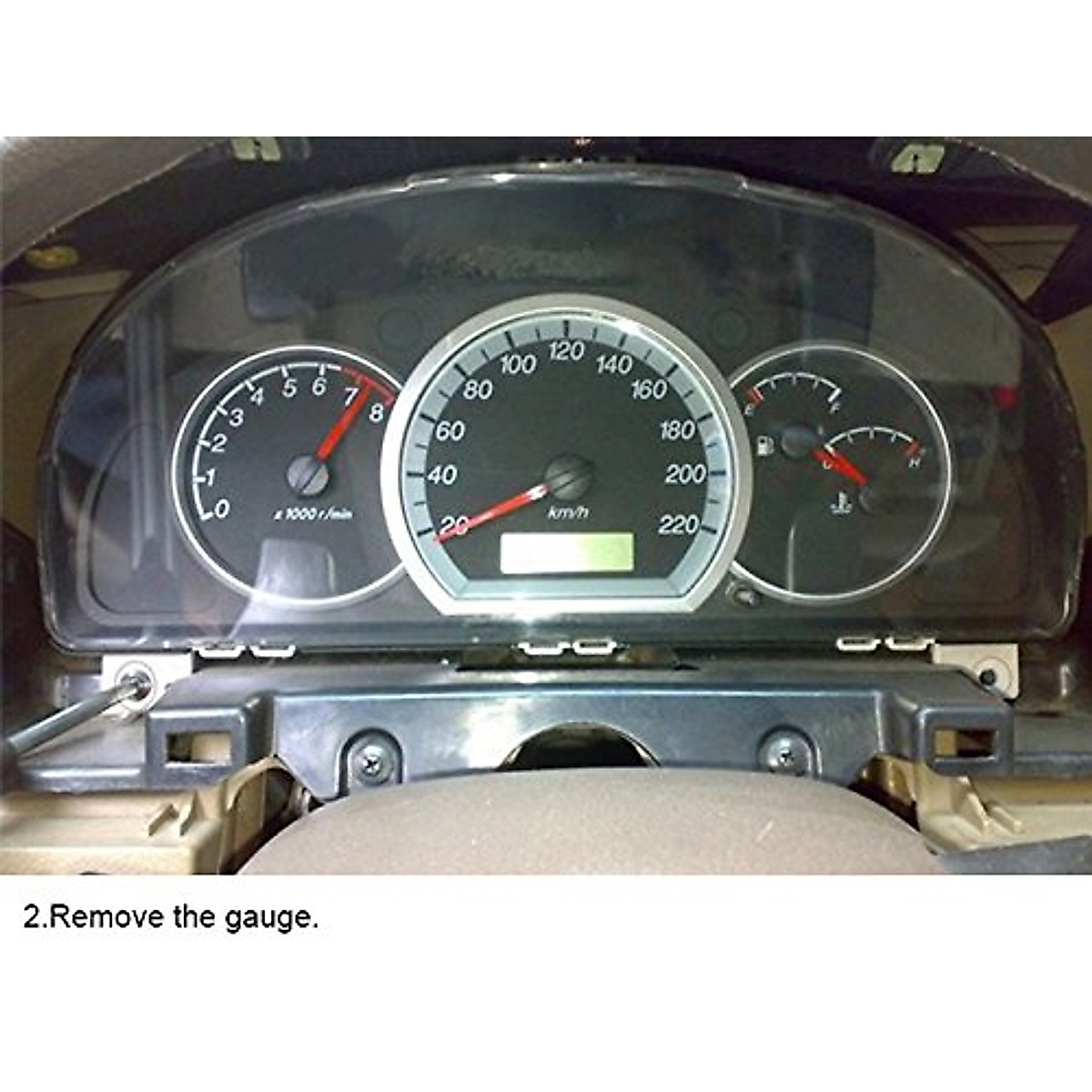 Dr.Roc GM Instrument Cluster Gauge Stepper Motor Repair Kit X27 168 (7 Motors,10 Backlight Bulbs,1 Remove Tool,Flux Rosin Core Solder)