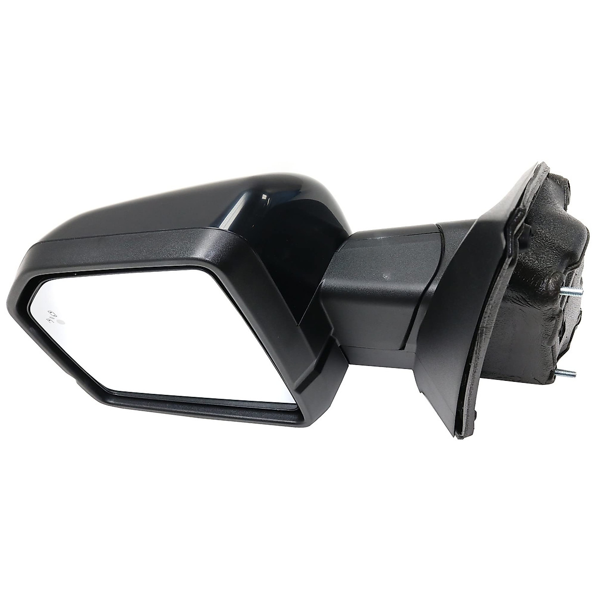 Kool Vue Driver Side Power Heated Mirror for Ford F-150 2015-2020 Power Fold With Signal Light, Blind Spot Monitor, Memory & Puddle Lamp Paintable