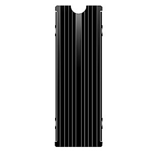 M.2 Heatsink Cooler 2280 SSD Double-Sided Heat Sink with Thermal Silicone pad for PS5/PC PCIE NVME M2 SSD(Black）)