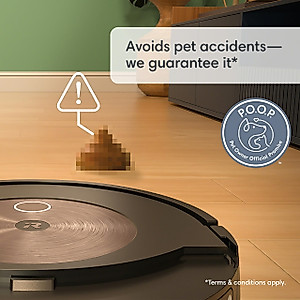 iRobot Roomba Combo j9+ Self-Emptying & Auto-Fill Robot Vacuum & Mop – Multi-Functional Base Refills Bin and Empties Itself, Vacuums and Mops Without Needing to Avoid Carpets, Avoids Obstacles​