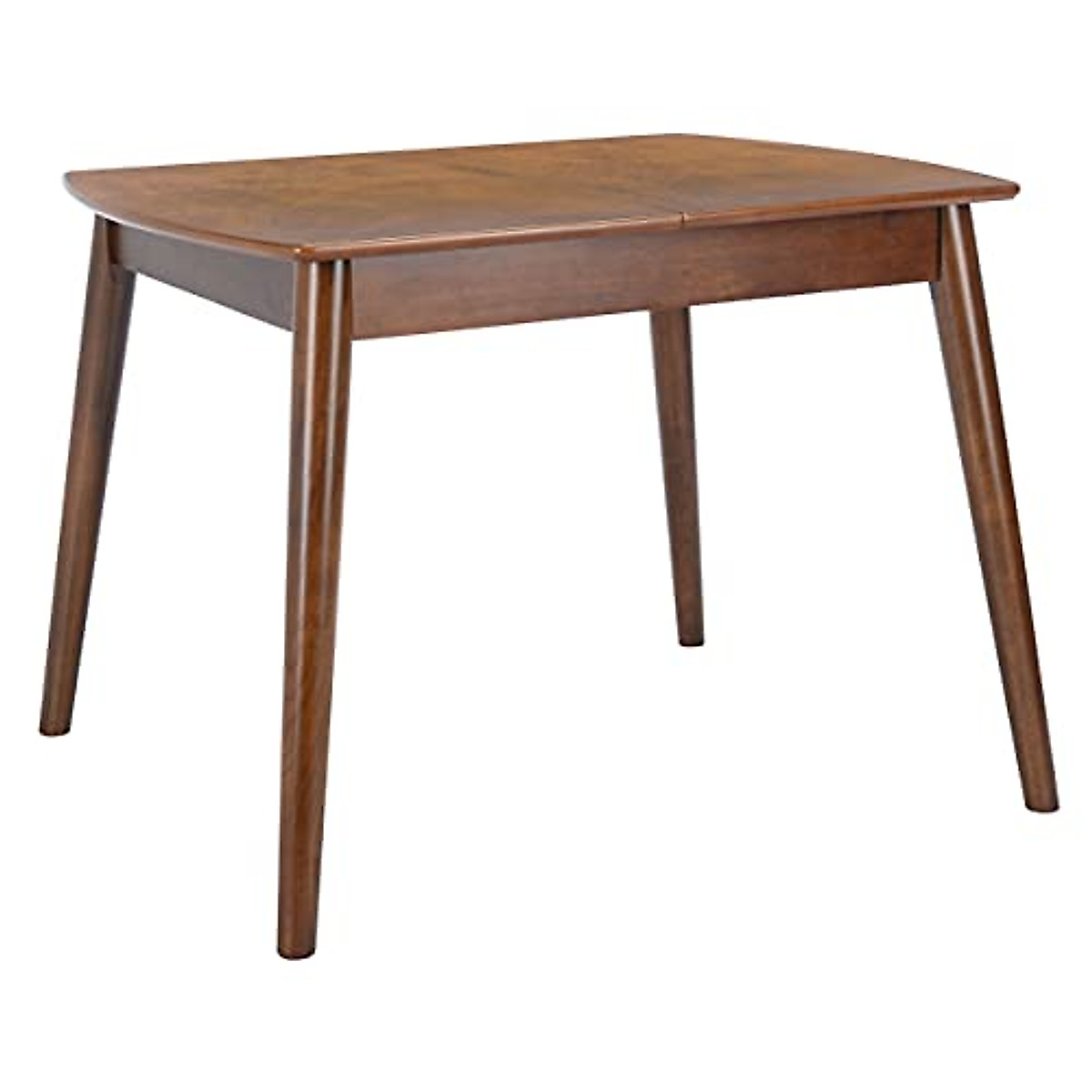 SAFAVIEH Home Collection Varda Walnut Manual Extension Dining Room Table