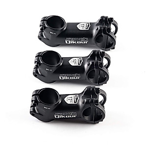 Bike Stem 31.8 Bicycle Stem 17 Degree Handlebar Riser Extender for Road Bike, Mountain Bike, MTB, BMX, Cycling (Only Fit 1.25"/31.8mm Handlebar) (31.8 x 100mm)