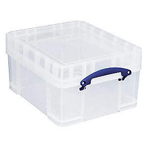 Really Useful Storage Box 21 Litre XL Clear