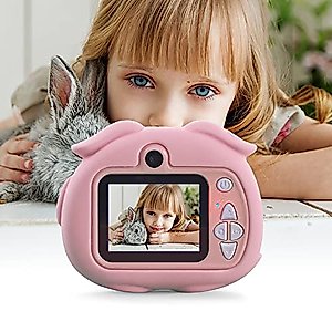 1080P Digital Camera for Kids - Mini Cartoon Children's Camera, 2.0 Inch Screen Front and Rear Dual Camera, High-Definition Photo Digital Camera, Rechargeable