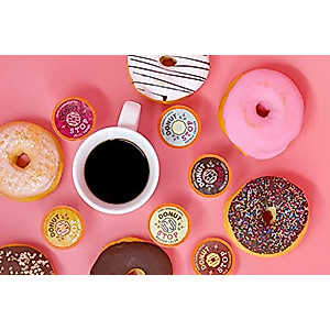 Donut Stop Flavored Coffee Pods, Compatible with 2.0 K-Cup Brewers, Donut Flavor Coffees, Assorted Variety Pack, 40 Count
