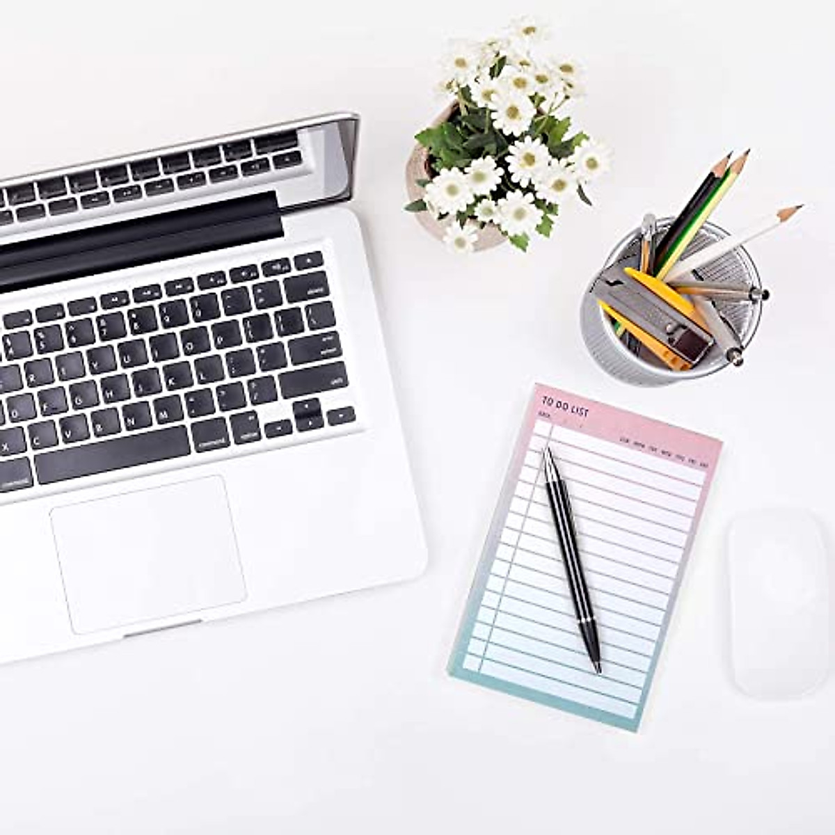 Simple, Short, & Actionable, Magnetic To Do List Notepad & Memo Magnetic Notepad - ADHD Control, Focus Booster, Productivity Measurement, Daily Planner, Reminders, Quick Idea Capture Checklists, Idea Taking (3.5 X 5.5in, Color)