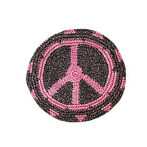 The Sak Back to Bali 120 Hobo in Crochet, Large Shoulder Purse with Single Strap, Yellow Multi Ashbury