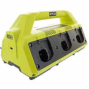 RYOBI P135 18V One+ 6 Port Lithium Ion Battery Supercharger (18V Batteries Not Included/Charger Only)