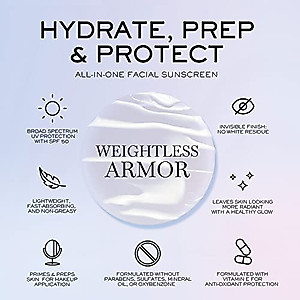 Lancôme UV Expert Primer & Moisturizer With SPF 50 - Prep, Hydration & Face Sunscreen Protection - With Vitamin E & Moringa Seed Extract - 1.0 Fl Oz