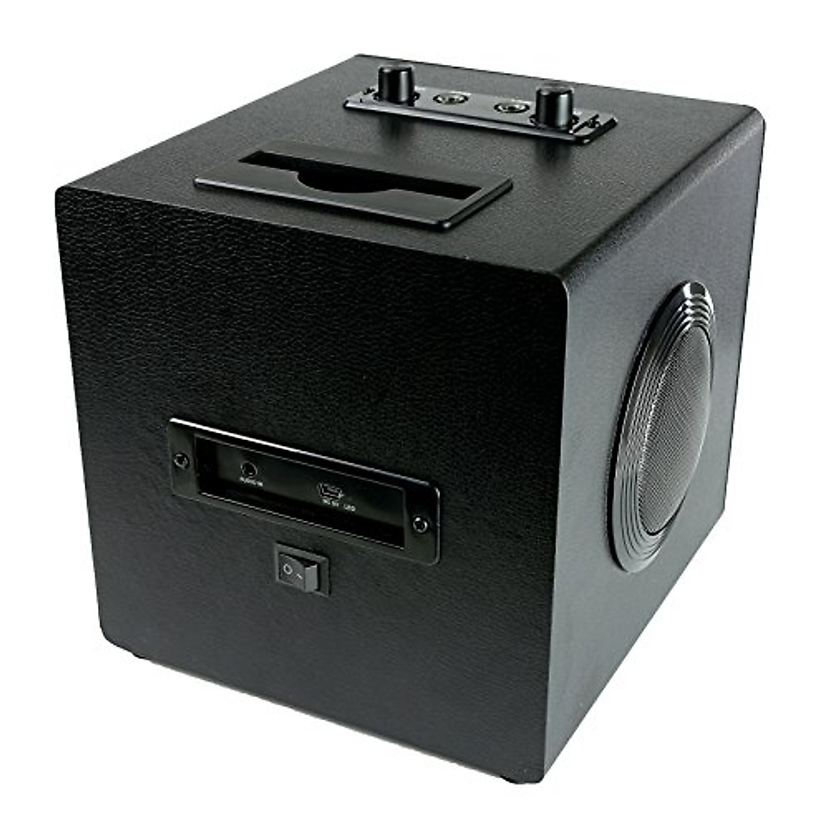 SingCube Rechargeable Bluetooth Karaoke Machine Lights and Two Microphone, 5W (SINGCUBE01)