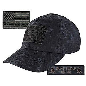 Condor Kryptek TYPHOON Tactical Cap & Patch Bundle - USA