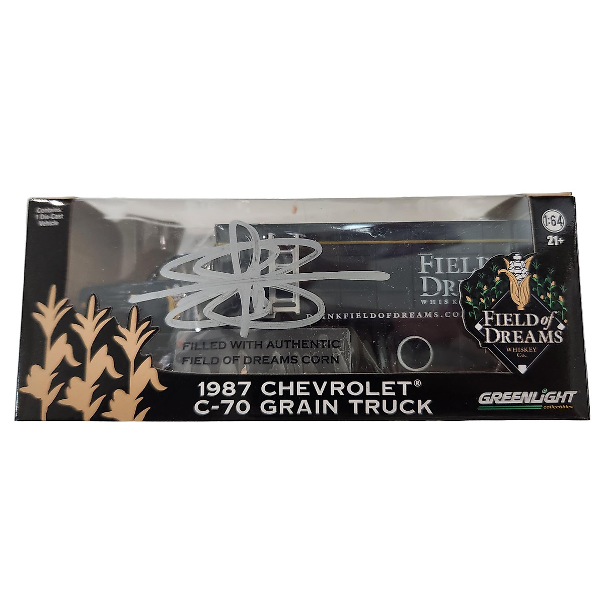 Collectibles Greenlight Field of Dreams 1987 Chevy C-70 Grain Truck 1/64 Scale Diecast