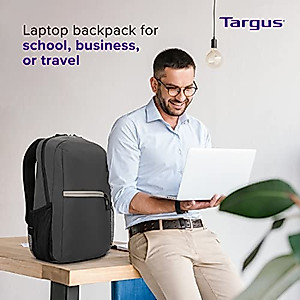 Targus City Fusion Backpack, Black, 15.6"