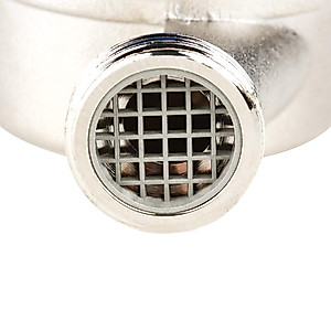 143 15mm 12 inch Adjustable Rotary Water Meter 360 Degree Freely Water Flow Meter Gallon Counter for Garden Hose Single Water Flow Dry Table Measuring Tools with Filter, defult