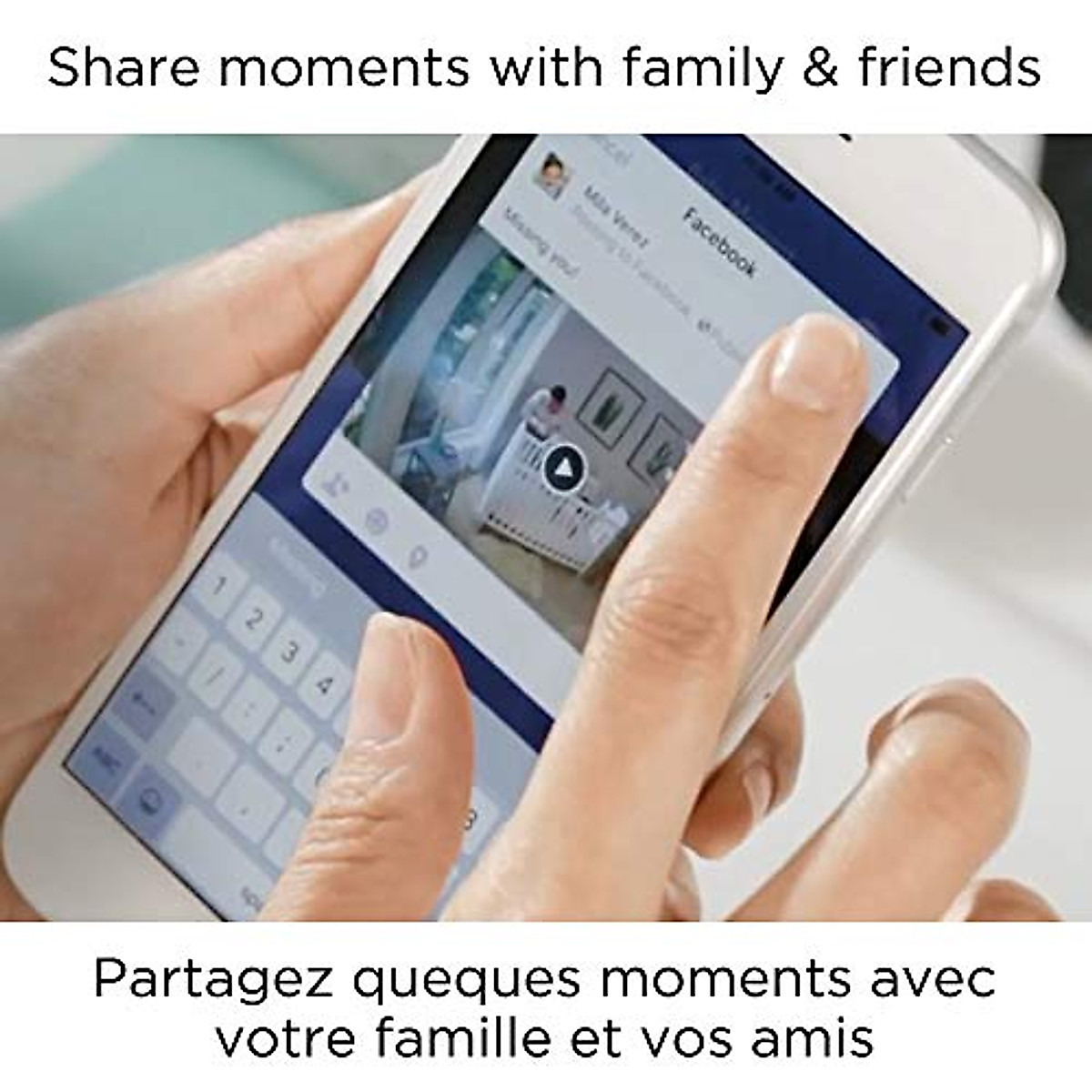 Safety 1st HD Wi-Fi Baby Monitor Camera with Sound- and Movement-Detecting Audio Unit