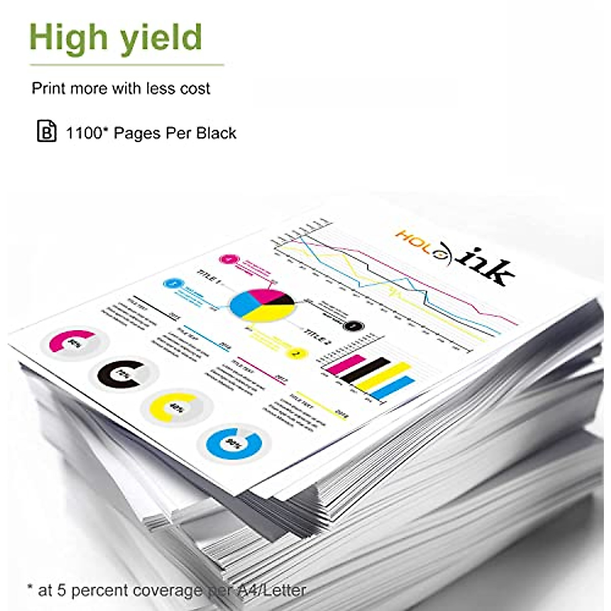 822XL Black Ink Cartridges Remanufactured Replacement for Epson 822 822 XL T822 for Workforce Pro WF-3820 WF-4830 WF-4820 WF-4833 WF-4834 Printer