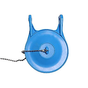 iFealClear 3-Inch Toilet Flapper Replacement Part Compatible with Lowes AquaSouce Flapper (98923,312795,352027,395280, 12293)/Gerber Toilets 99-788, Long Lasting Rubber Flapper, Water Saving, Blue