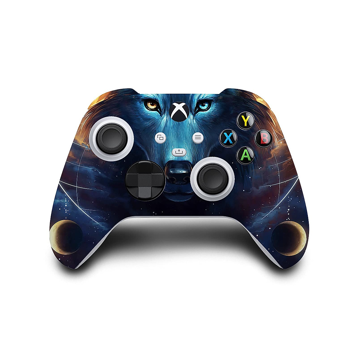 Head Case Designs Officially Licensed Jonas "JoJoesArt" Jödicke Dreamcatcher Wolf Art Mix Vinyl Sticker Gaming Skin Decal Cover Compatible With Xbox Series S Console and Controller Bundle